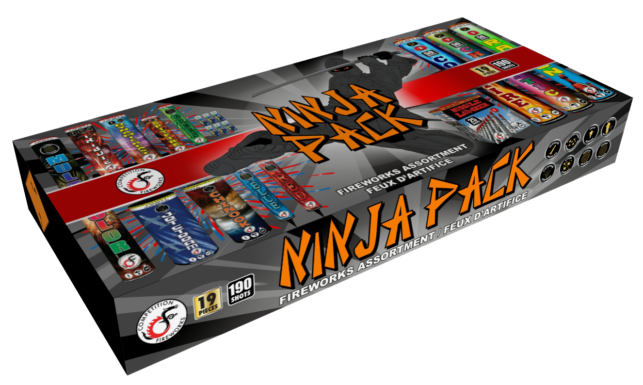 Family Packs - Ninja Family Pack – The Original Fireworks Company